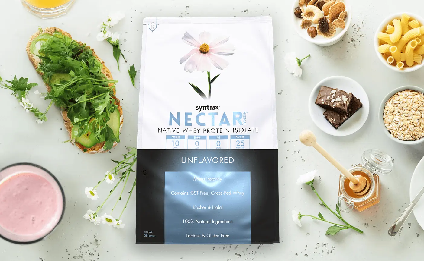 Syntrax® Nectar® Unflavored Medical Protein Powder